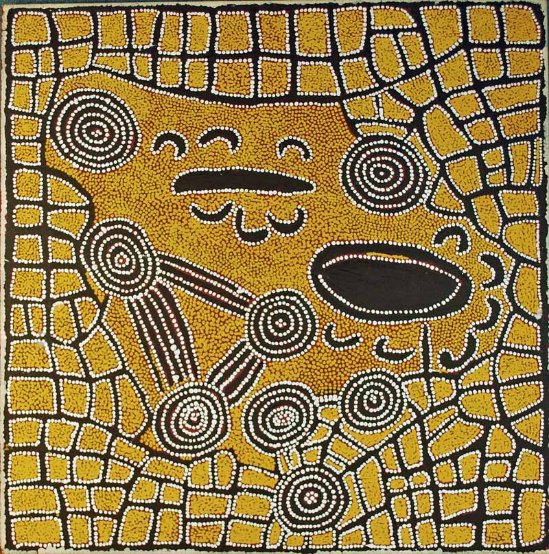 Nancy Ross Nungurrayi | Rockhole and Soakage Site of Marrapinti | MutualArt