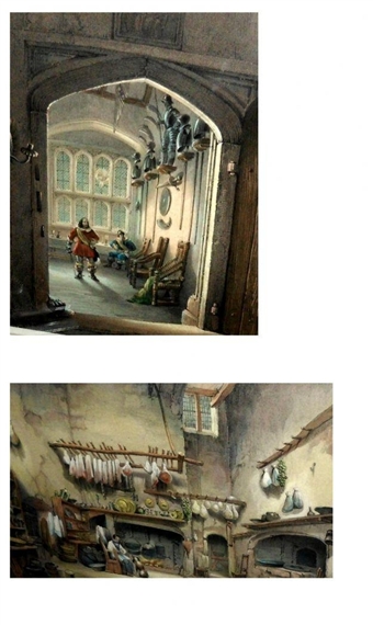 Unknown | 7 works: Views of the Interior of Cotehele Mansion, Cornwall ...