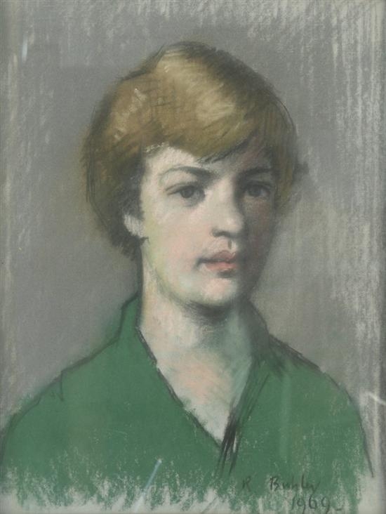 Robert Buhler | Portrait of Susan Gurney (1969) | MutualArt