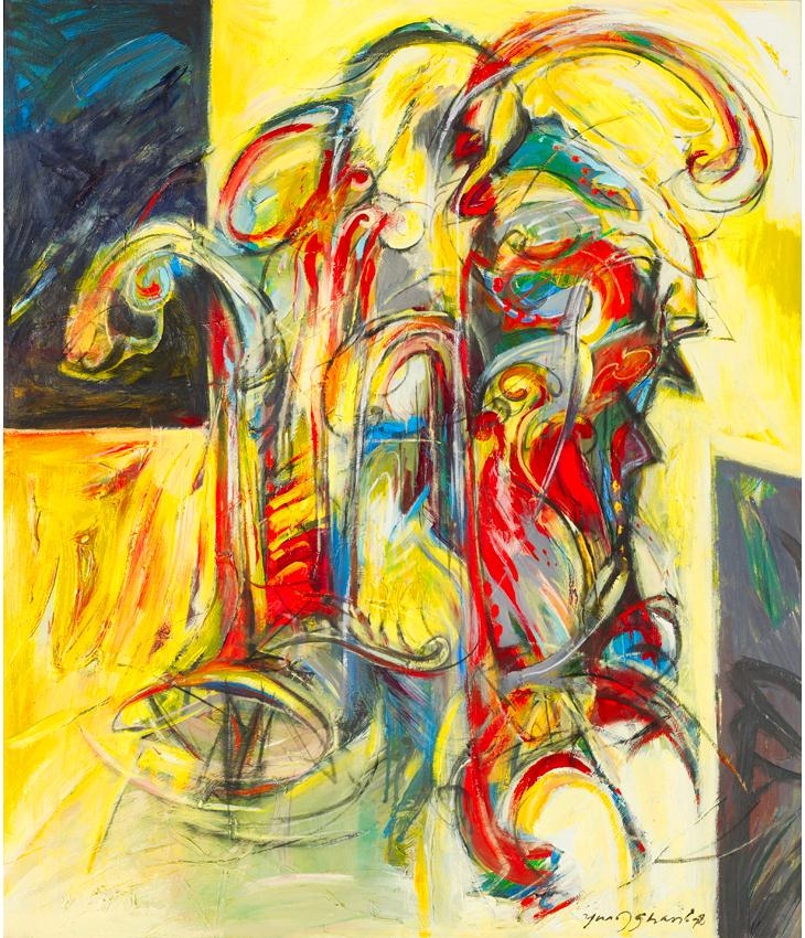 Yusof Ghani | TOPENG-PUTRI WAYANG BERSANDING (1998) | MutualArt