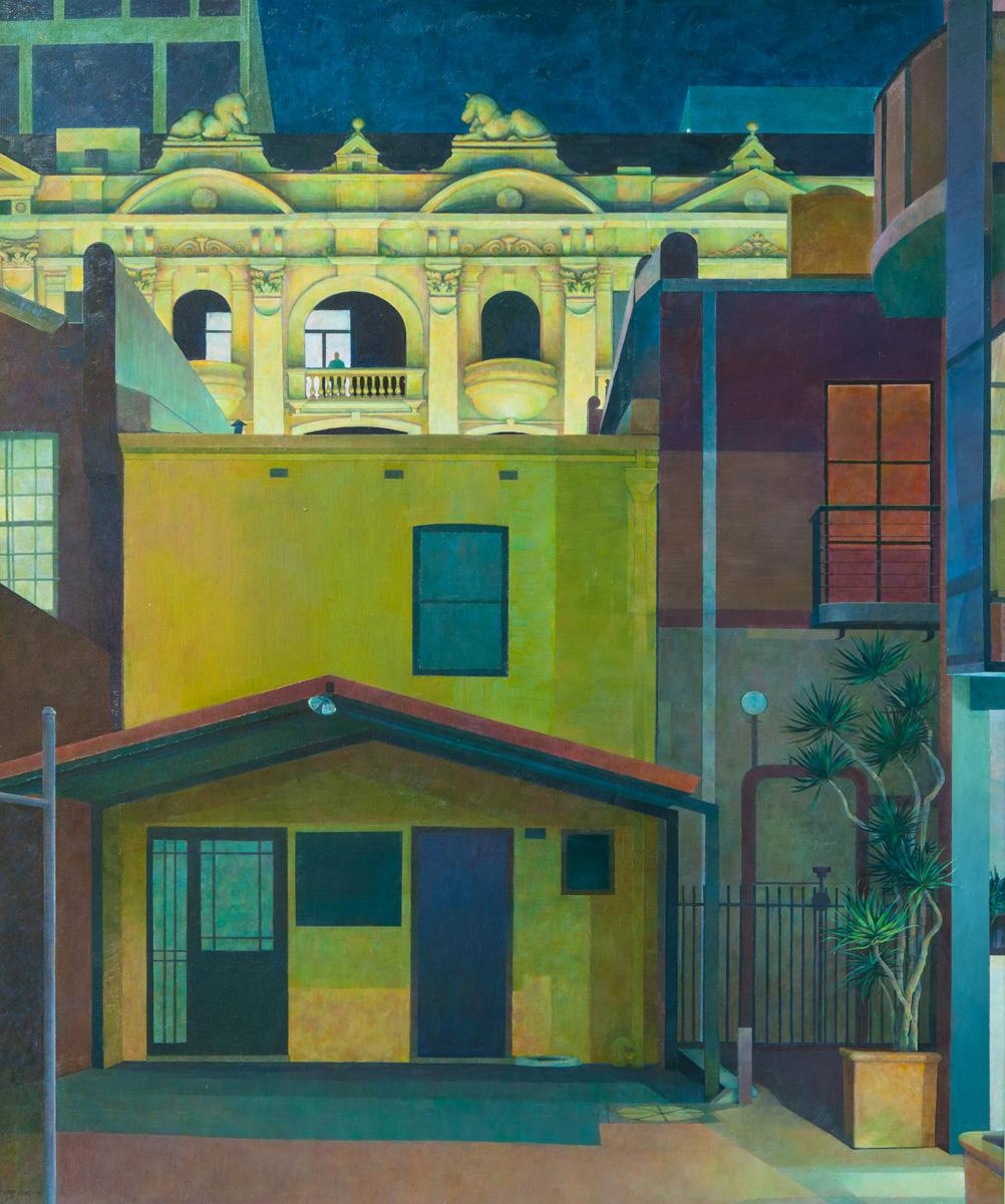 Phillip Cook | His Majesty's Theatre from the Lane | MutualArt