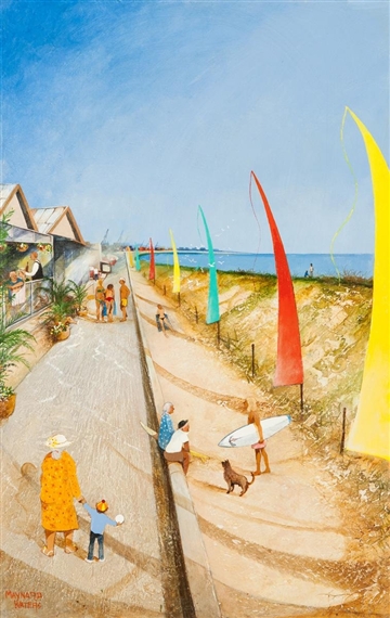 Maynard Waters | The Surf Club | MutualArt