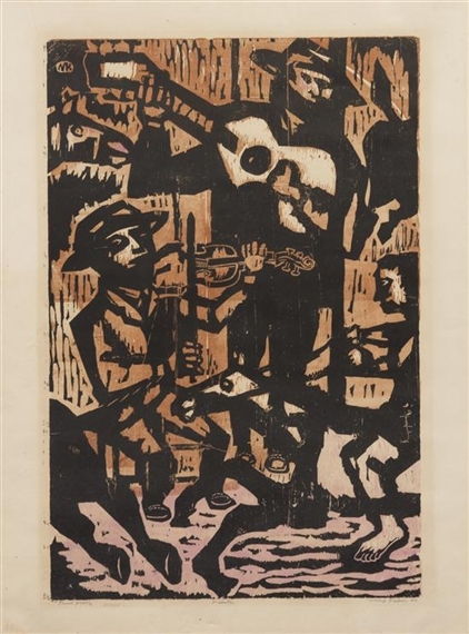 Max Kahn | Fiesta (1949) | MutualArt