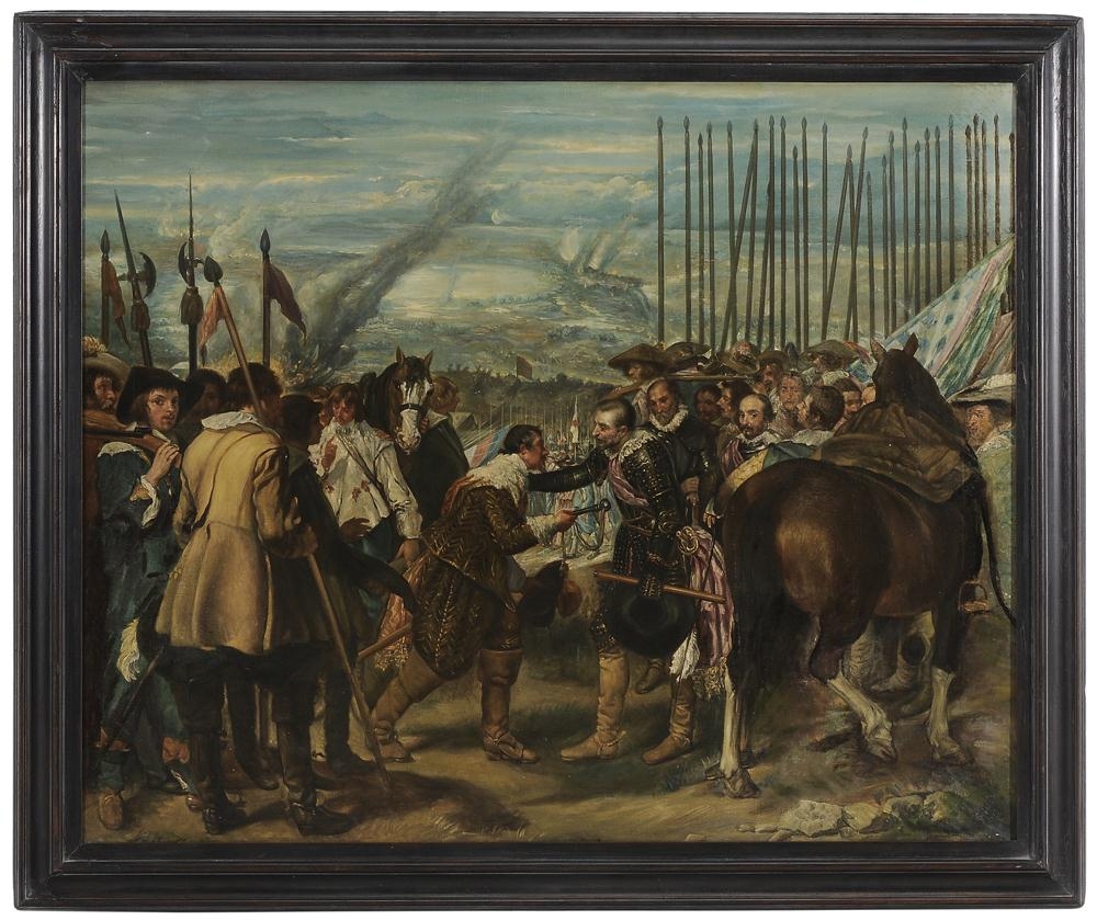 Diego Velázquez | The Surrender of Breda, a copy done at The Prado by ...
