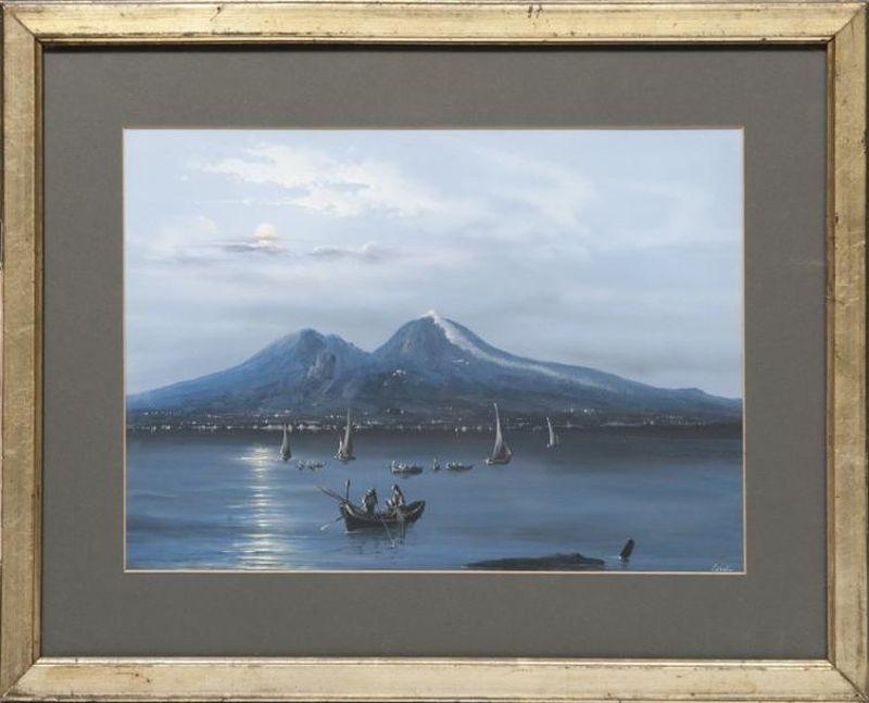 Corelli Augusto | Veduta da mare da note Torre del Greco | MutualArt