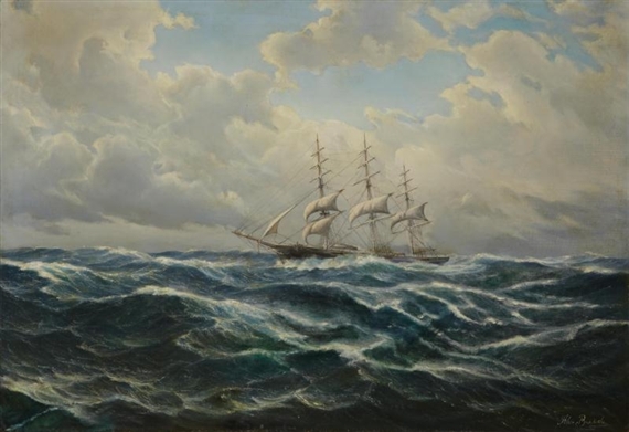 Alex Breede | The peerless clipper ship | MutualArt