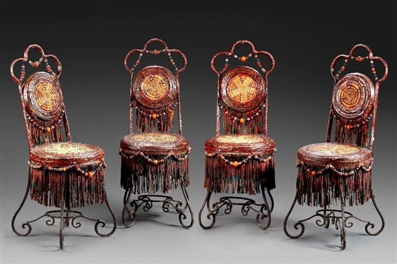 Horacio Cordero | 4 works: prototype chairs for the caff Florian in ...