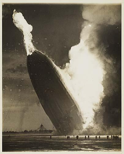 Murray Becker | Dramatic collection of 33 photographs of the Hindenburg ...