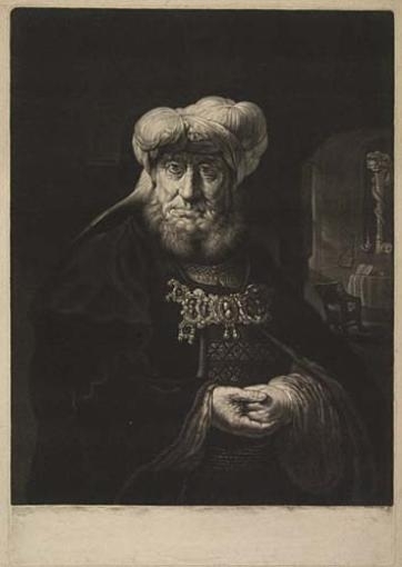 Rembrandt van Rijn | A Jew Rabbi (1764) | MutualArt