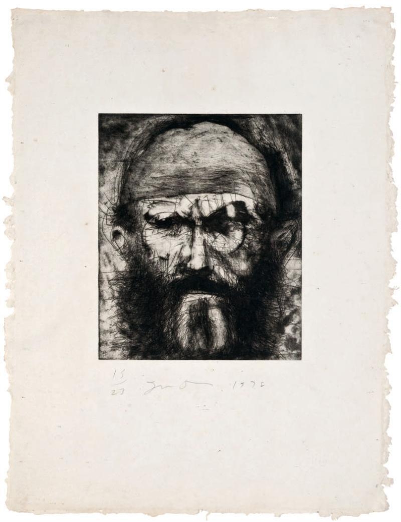 Jim Dine | Self-Portrait (1978) | MutualArt