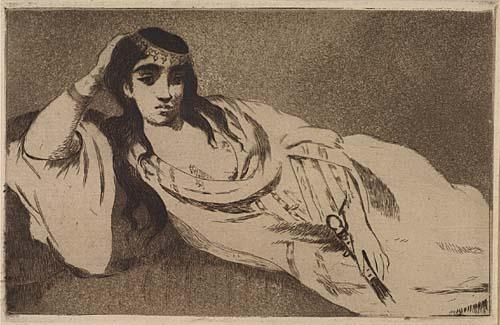Édouard Manet | Odalisque (Circa 1868) | MutualArt