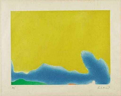 Helen Frankenthaler | Yellow Span (1968) | MutualArt
