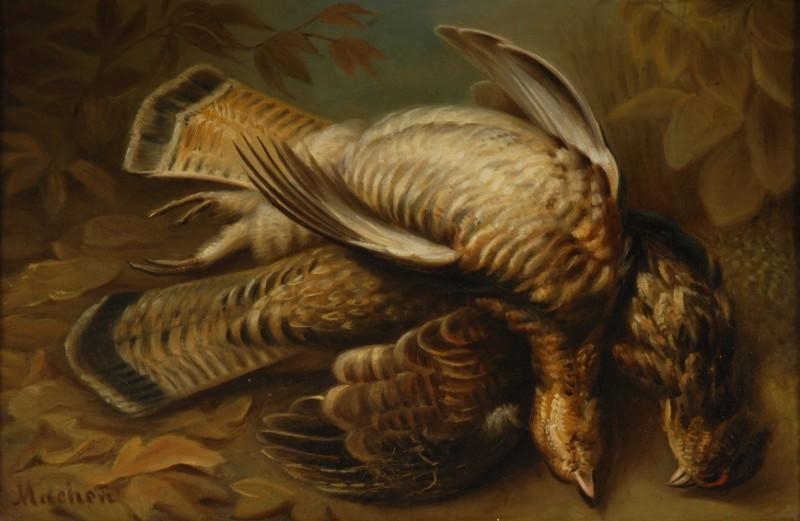 William Henry Machen | Ruffed Grouse Pair | MutualArt