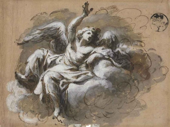 Gennaro Landi | An angel in the clouds | MutualArt