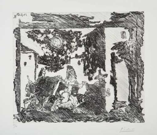 Pablo Picasso | Series 347:056 (1968) | MutualArt