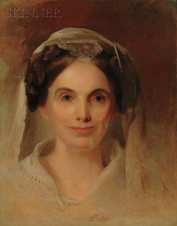 Thomas Sully | Portrait of Mrs. Lydia Biddle (1826) | MutualArt