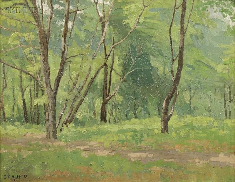 George Copeland Ault | Autumn in the Bronx | MutualArt