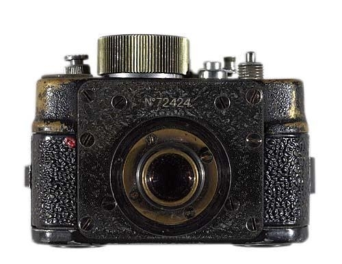 Unknown | KMZ F-21 motor-driven KGB spy camera (1970) | MutualArt