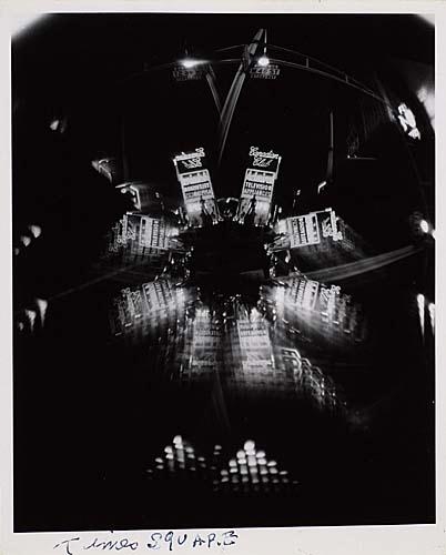 Weegee | Acrobats (distortion) (1950) | MutualArt