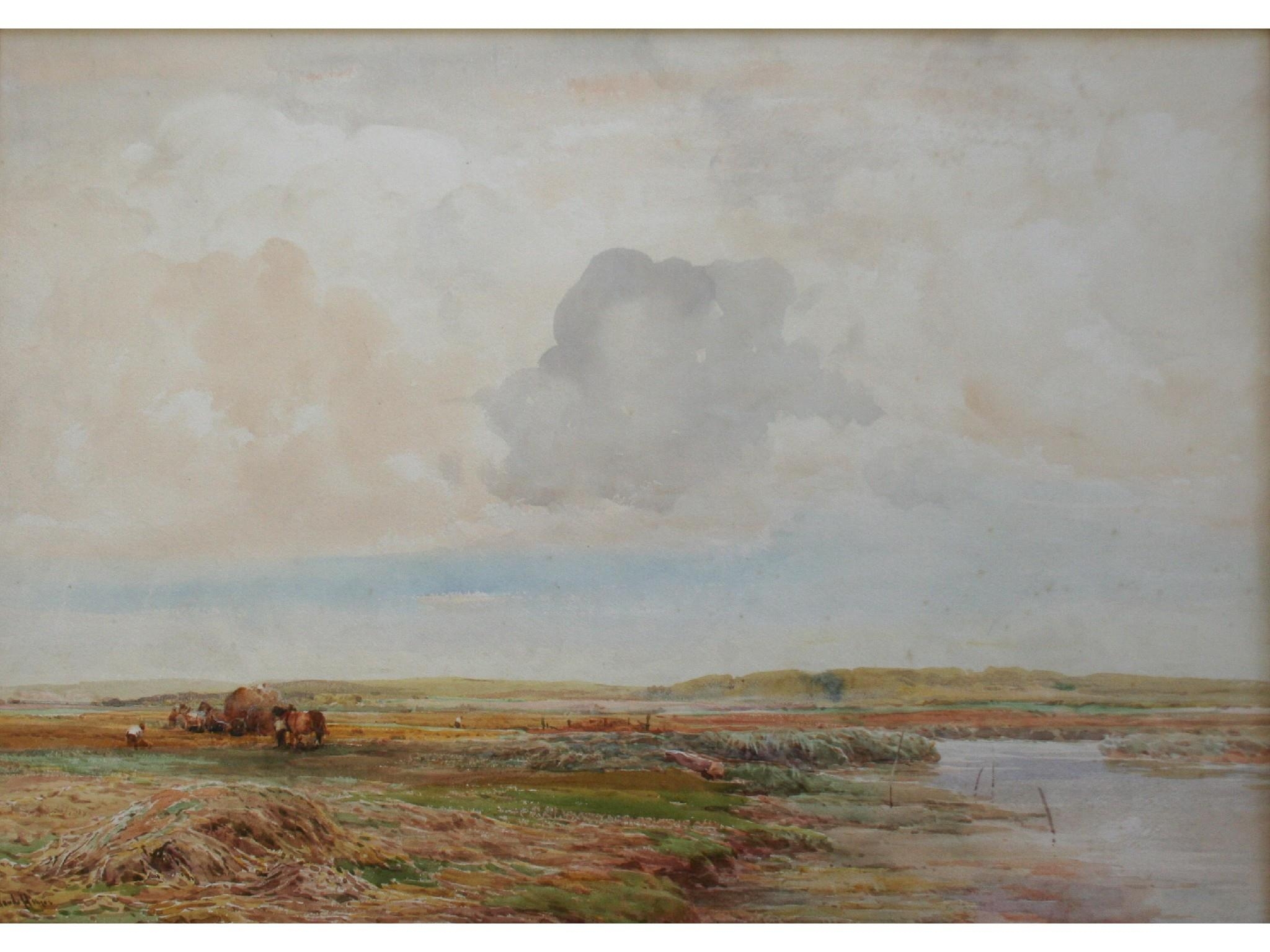 Claude Hayes | Haymaking in Suffolk | MutualArt