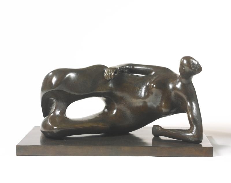 Henry Moore | WORKING MODEL FOR RECLINING WOMAN: ELBOW (1981) | MutualArt