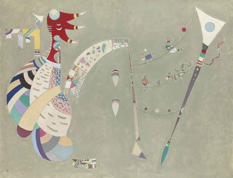 Wassily Kandinsky | Balancement (1942) | MutualArt