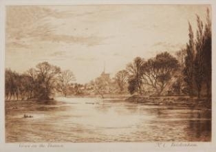 Frederick Alfred Slocombe | Views of the Thames | MutualArt