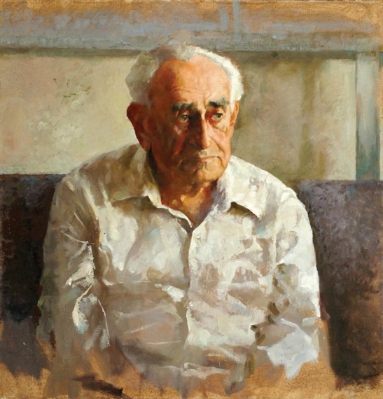 Amnon David Ar | Portrait of Oswald Adler (1997) | MutualArt