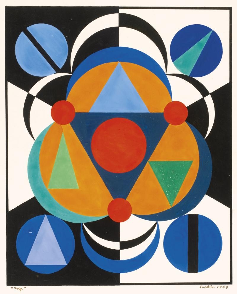 Auguste Herbin | Soleil (1947) | MutualArt