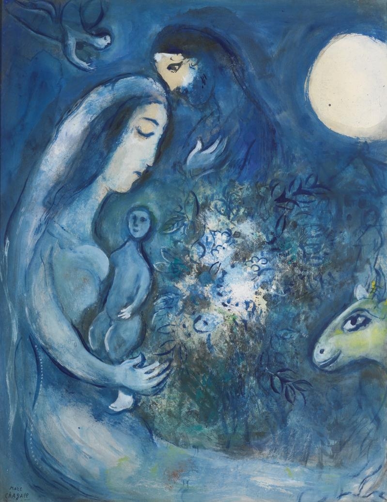 Marc Chagall | LA FAMILLE (1954) | MutualArt