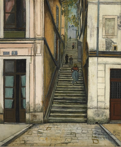 Maurice Utrillo | Le Passage Cottin, Montmartre (1922) | MutualArt