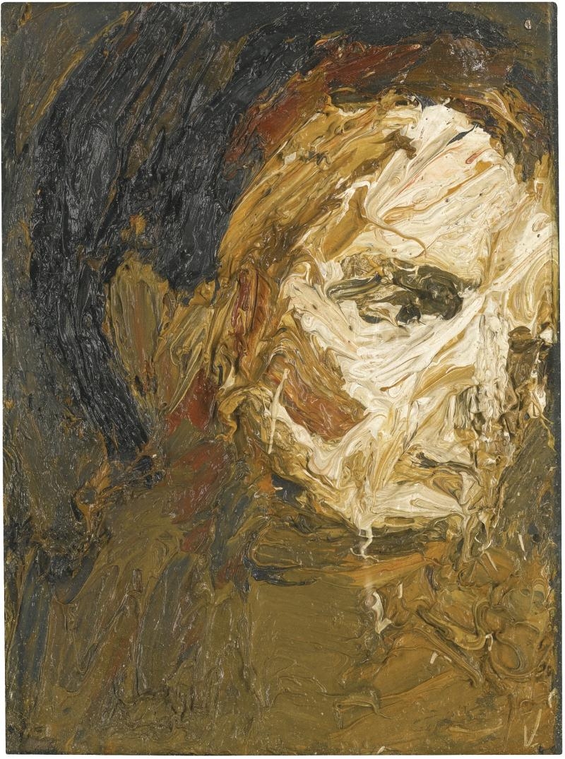 Frank Auerbach | HEAD OF E.O.W (1952) | MutualArt