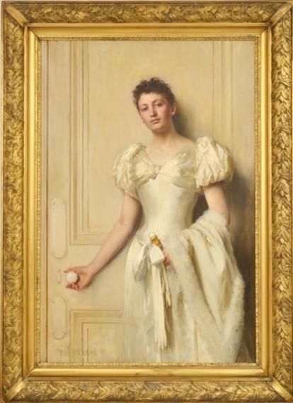 William Ewart Lockhart | Portrait of Rebecca | MutualArt