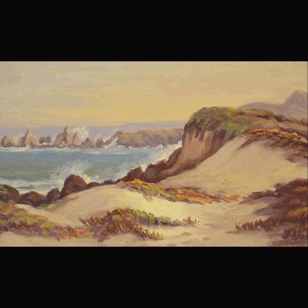 Charles Frederick Krantz | Surf At Point Of Pines Lighthouse, Pacific ...