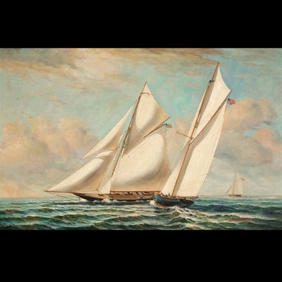 D. Taylor | Schooners Racing, America's Cup | MutualArt