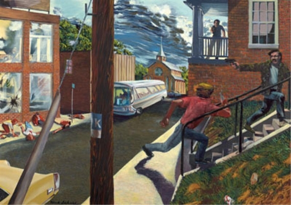 Mark Behme | Gun violence | MutualArt