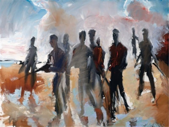 Wesley Kimler | Men with guns (1985) | MutualArt