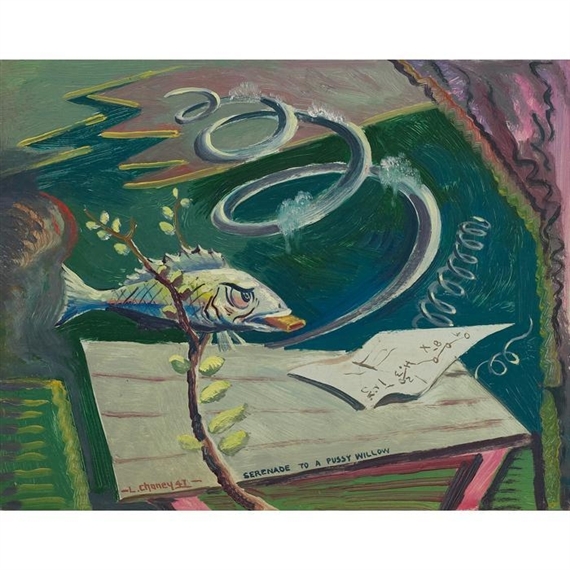 Lester Joseph Chaney | Serenade to a Pussy Willow (1947) | MutualArt