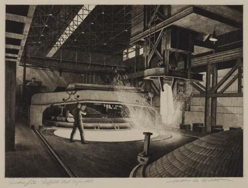 Jackson Lee Nesbitt | Soaking Pits (Sheffield Steel Corporation) (1946 ...