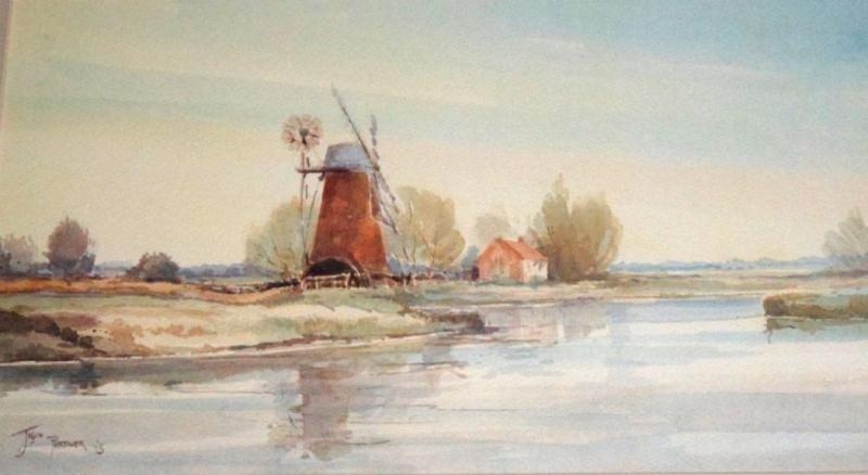 Jason Partner | Mill on the River Ant | MutualArt