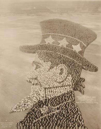 Arthur Mole | 2 works: The Living Uncle Sam ; The Human American Eagle ...