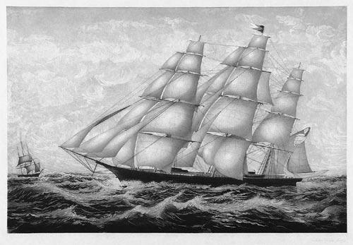 John Taylor Arms | The American Clipper Ship (1922) | Artwork ...
