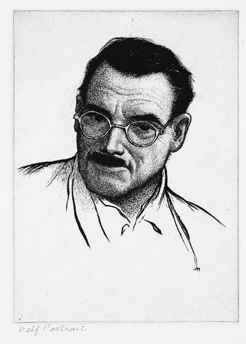 Martin Lewis | Self Portrait (Circa 1939) | MutualArt