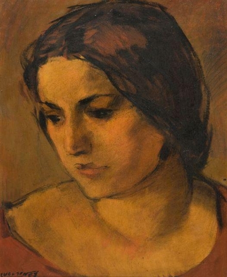 Luc Lafnet | Portrait de Jeanne Lafnet (1931) | MutualArt
