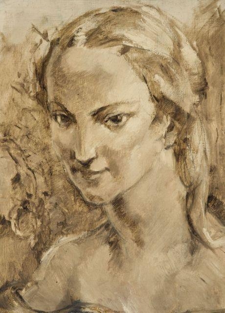 Luc Lafnet | Portrait de l'actrice Claire Prémore | MutualArt