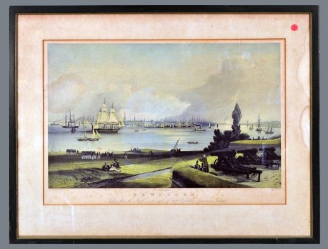 Henry A. Papprill | New York, taken from the North West angle of Fort ...