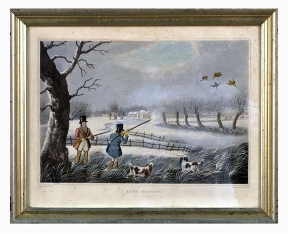 Robert Havell | Snipe Shooting near Hxbridge | MutualArt