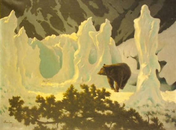 Arthur Heming | Nearing a Fur Post | MutualArt