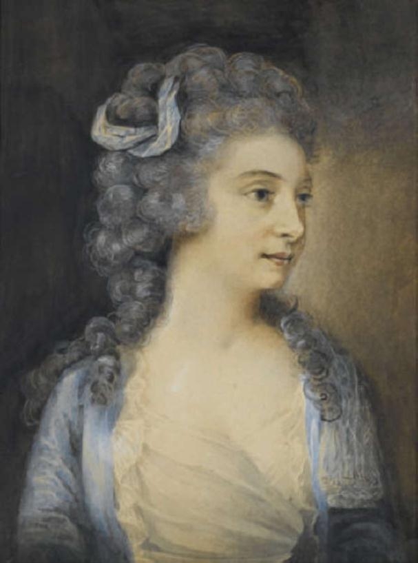 Adam Buck | 2 works: Portrait Of Miss Charlotte Snead; Portrait Of Miss ...