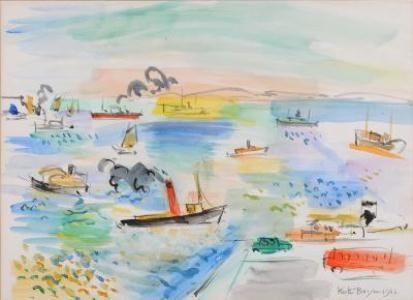 Keith Stuart Baynes | The Tagus From Cacilhas (1966) | MutualArt